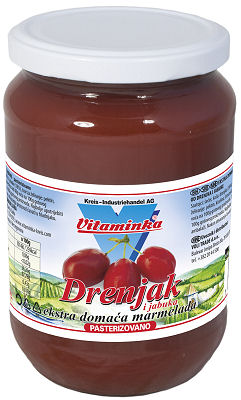 VITAMINKA CORNEL/DRENJAK MARMELADE 860 G – Bosna Market & Deli